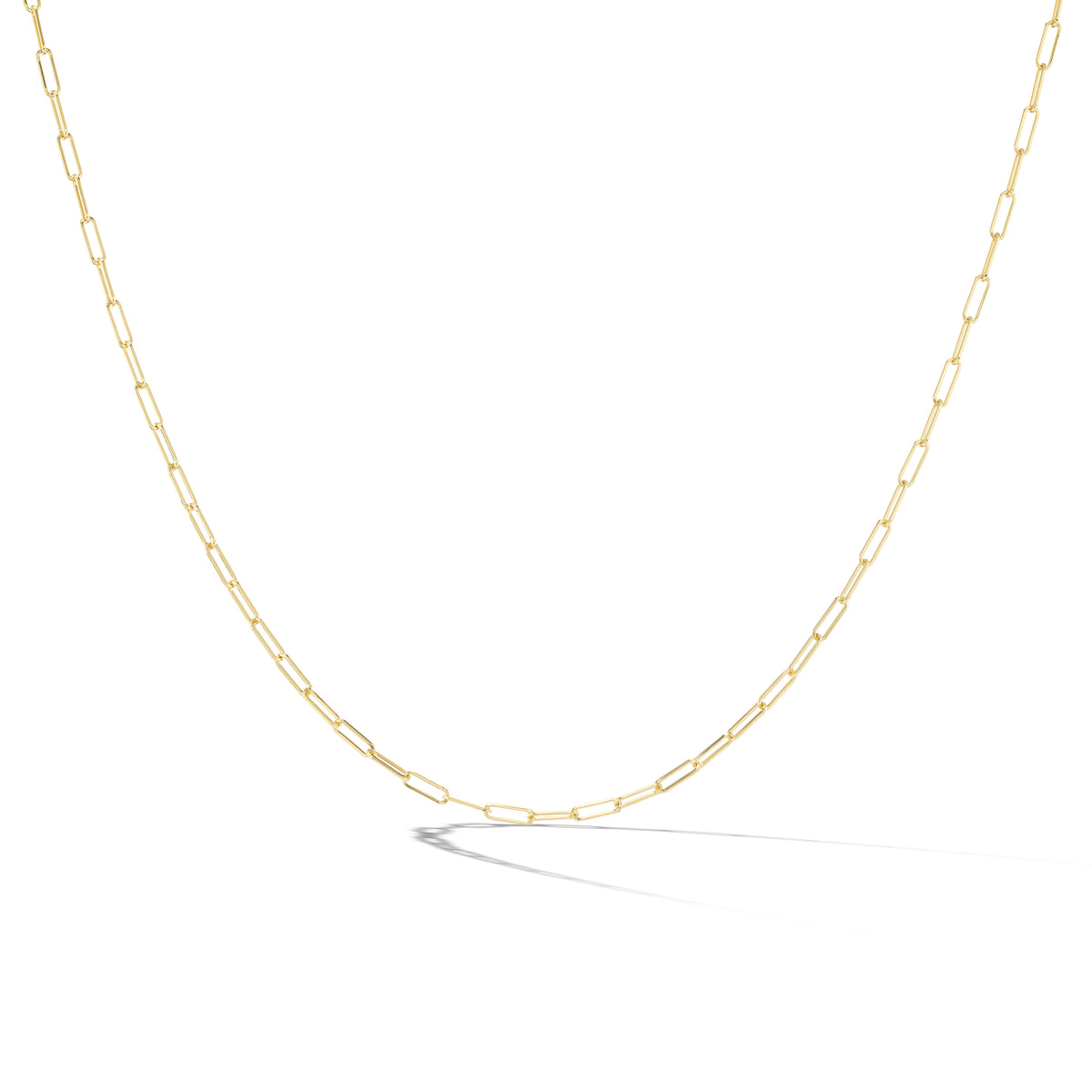 Thin Long Link Chain – Emily Weld Collins