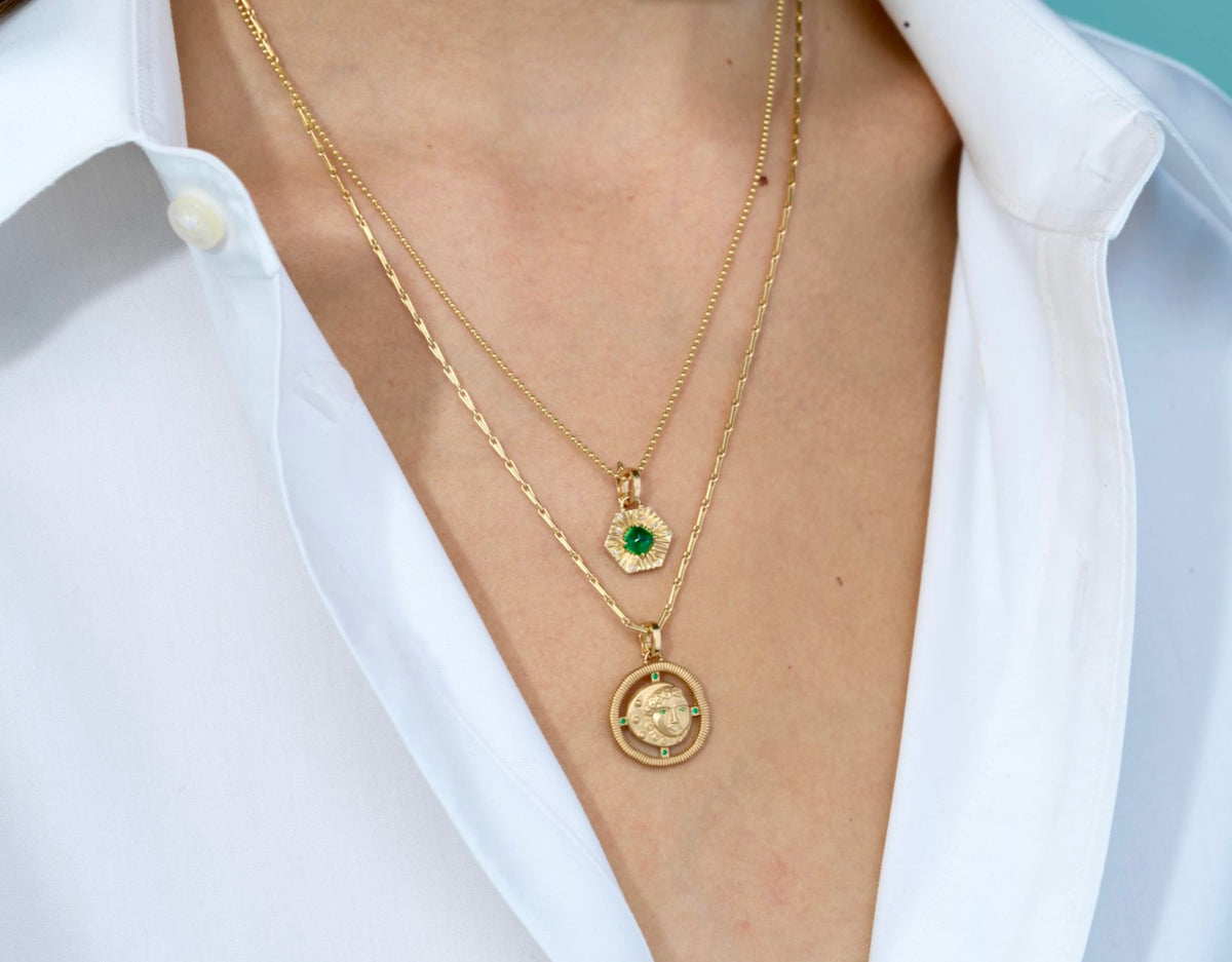 Gorgoneion Pendant – Emily Weld Collins