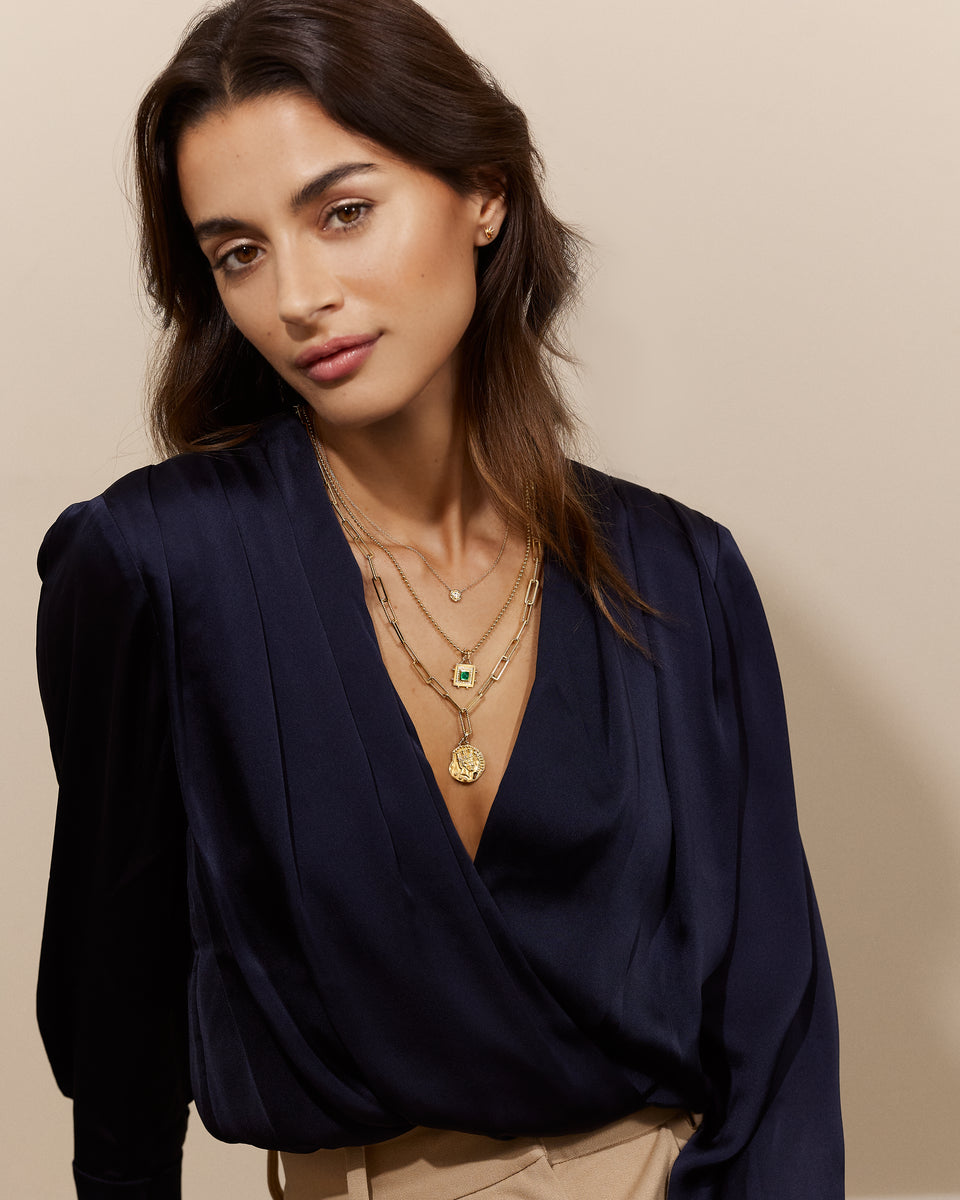 Naval Crown Coin Charm – Emily Weld Collins