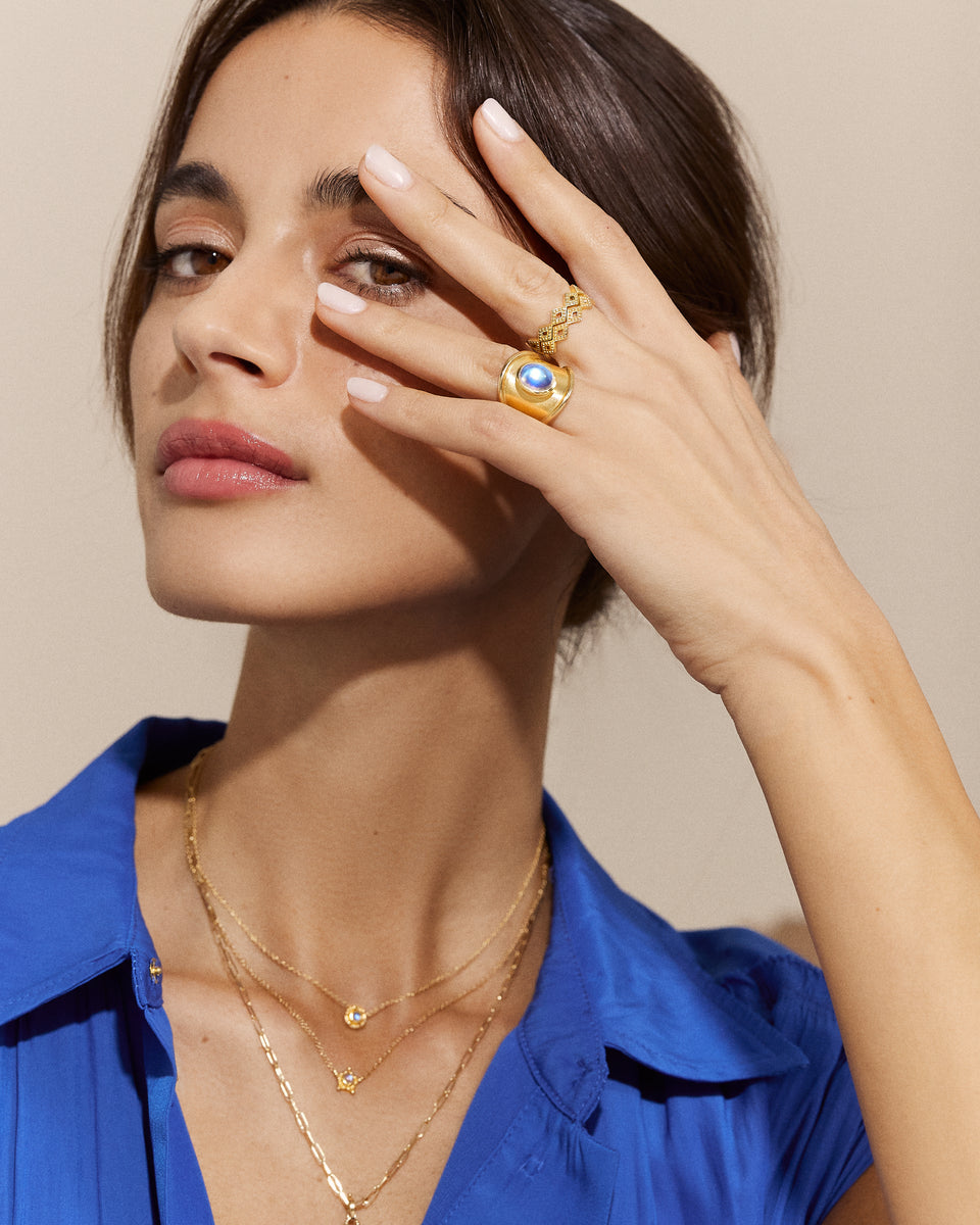 Granium Pattern Ring – Emily Weld Collins